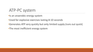 Energy systems | PPTX