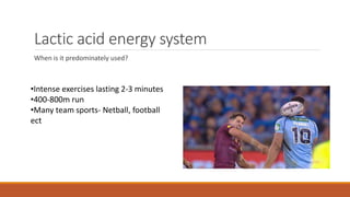 Energy systems | PPTX