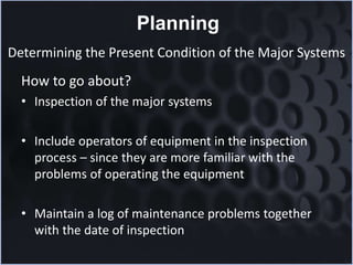 Energy Systems & Maintenance - Class Presentation | PPTX