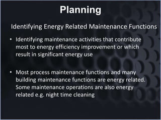 Energy Systems & Maintenance - Class Presentation | PPTX