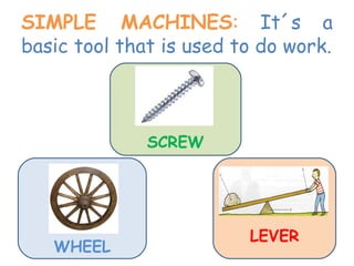 Energy, tools and machines | PPT