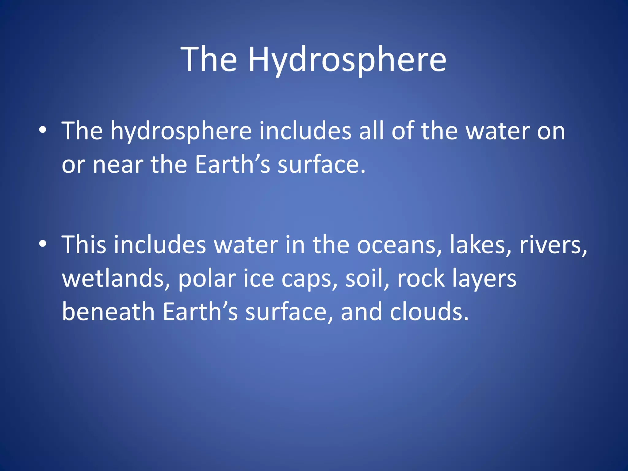 Energy transfer in atmosphere & hydrosphere | PPTX