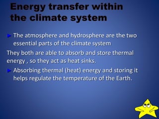 Energy transfer in atmosphere & hydrosphere | PPTX