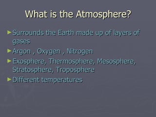 Energy transfer in the atmosphere and oceans | PPT
