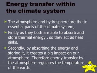 Energy transfer in the atmosphere and oceans | PPT