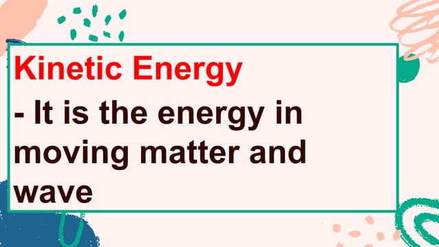 ENERGY TRANSFORMATION.pptx FOR GRADE 9 STUDENTS | PPTX | Physics | Science