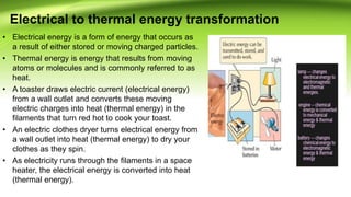 Energy transformation (1) | PPTX