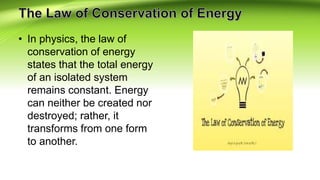 Energy transformation (1) | PPTX