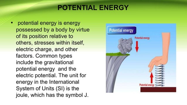 Energy transformation (1) | PPTX | Physics | Science