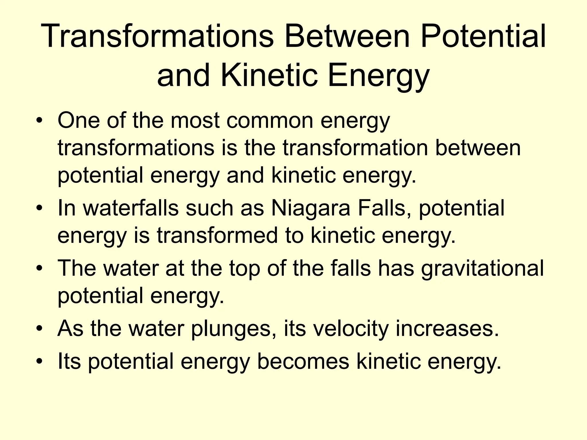 Teaching Science - Energy Transformations | PPT