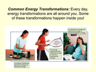 Teaching Science - Energy Transformations | PPT