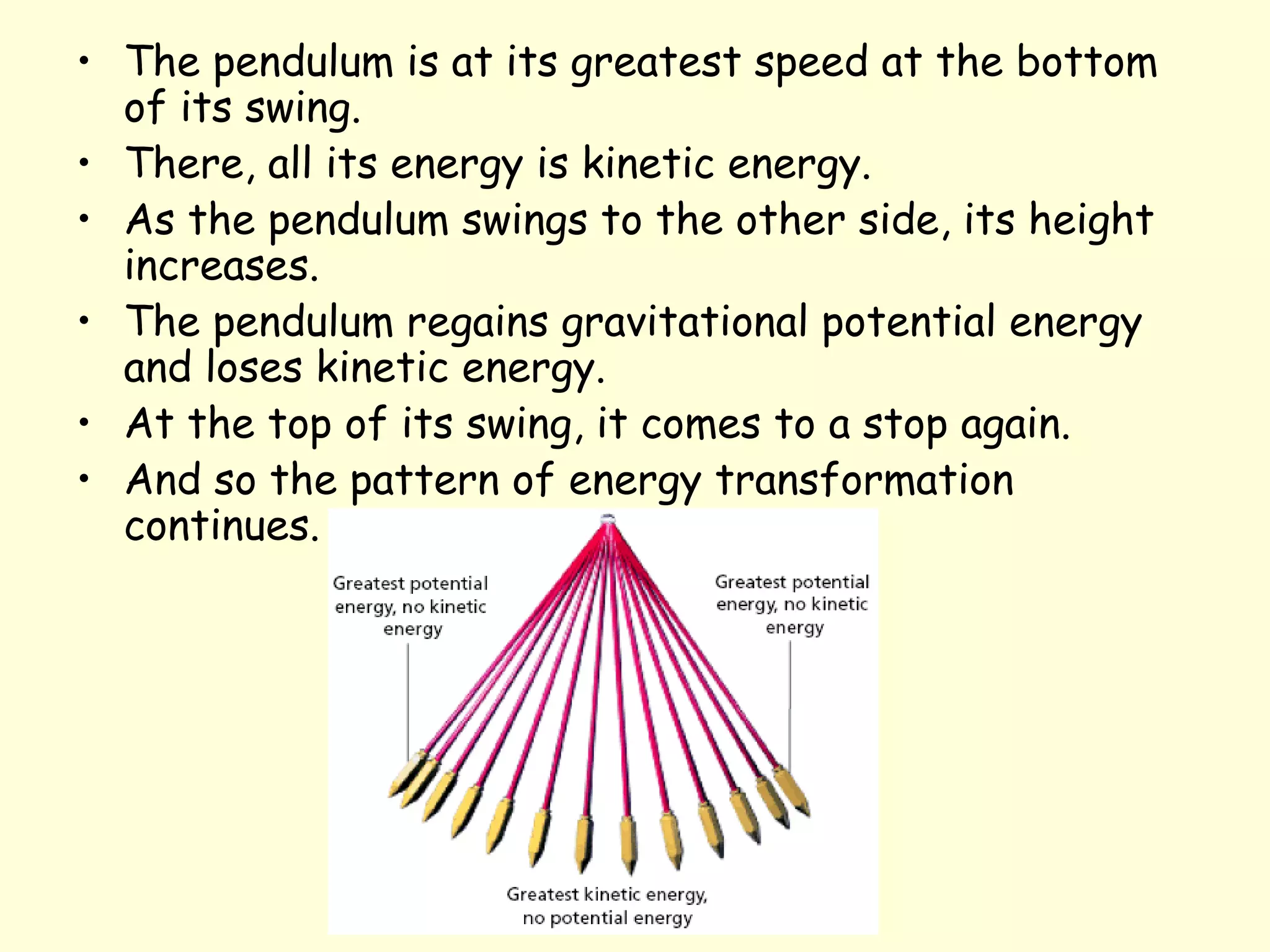 Energy transformations and conservation | PPT