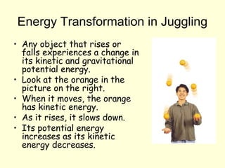 Energy transformations and conservation | PPT