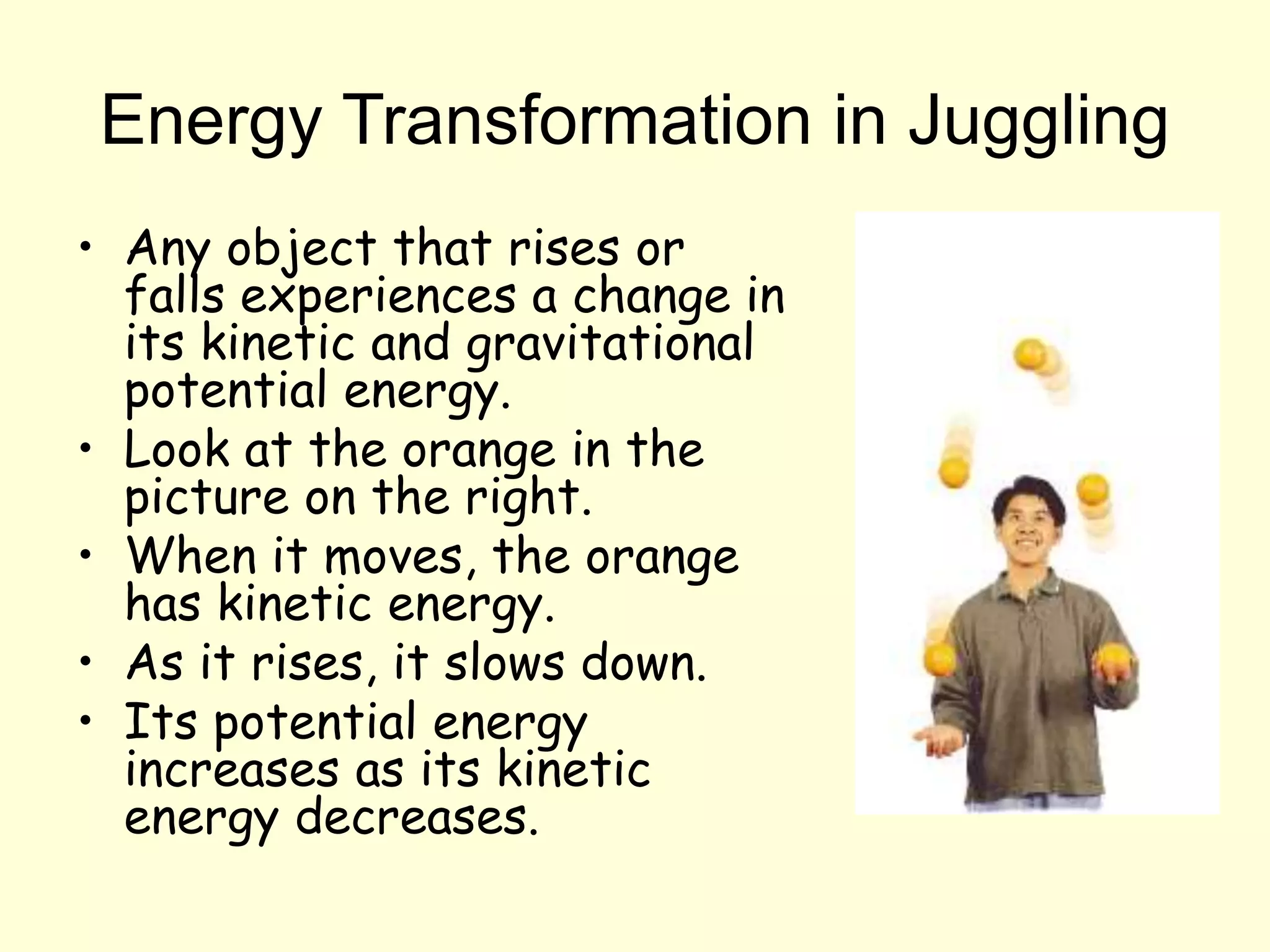 Energy transformations and conservation | PPT