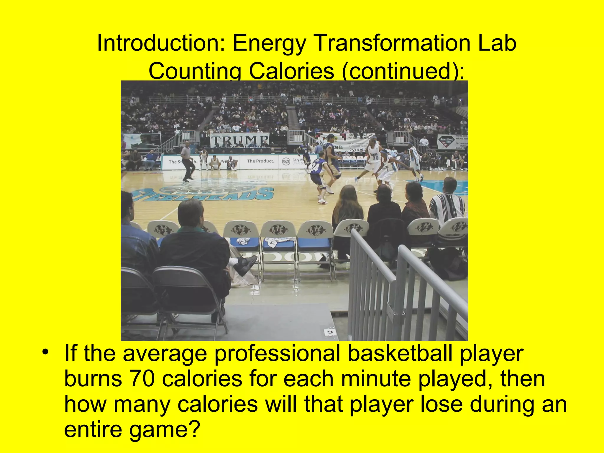 Energy transformations lab | PPT | Nutrition | Healthy Living