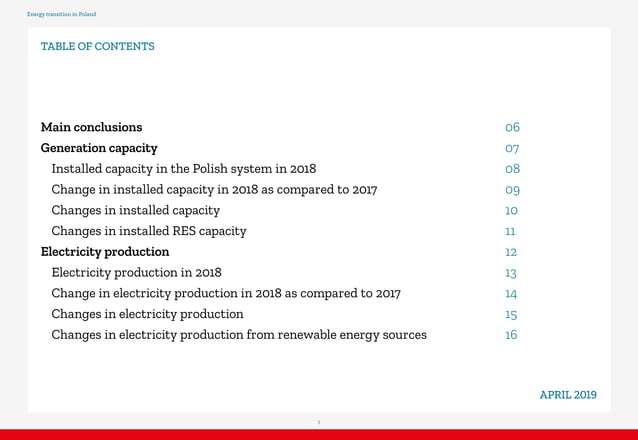 Energy transition in Poland 2019 | PPT
