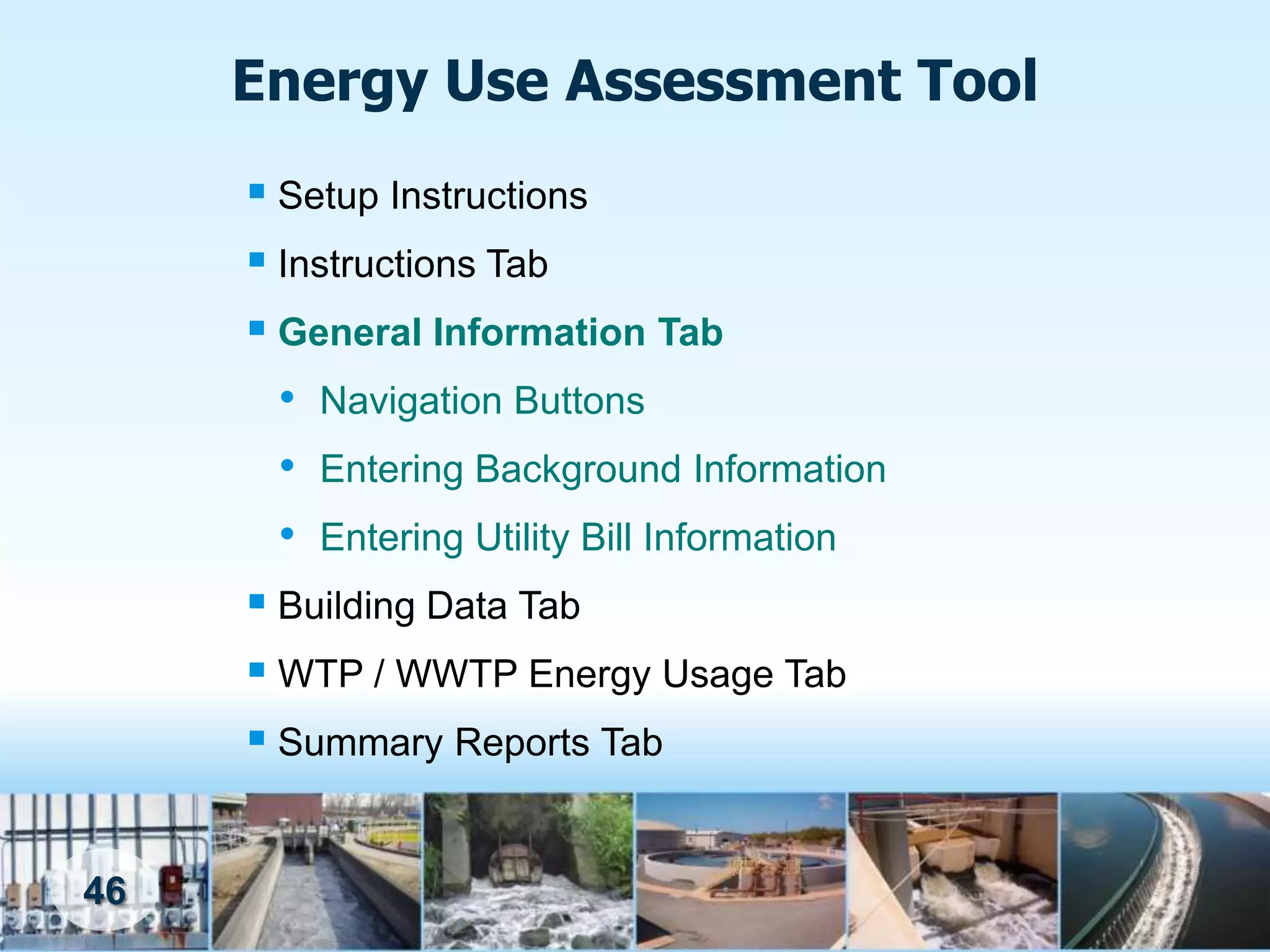 Energy Use Assessment Tool | PPTX