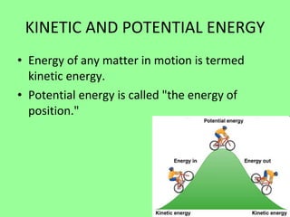 Energy work and power web | PPT | Chemistry | Science