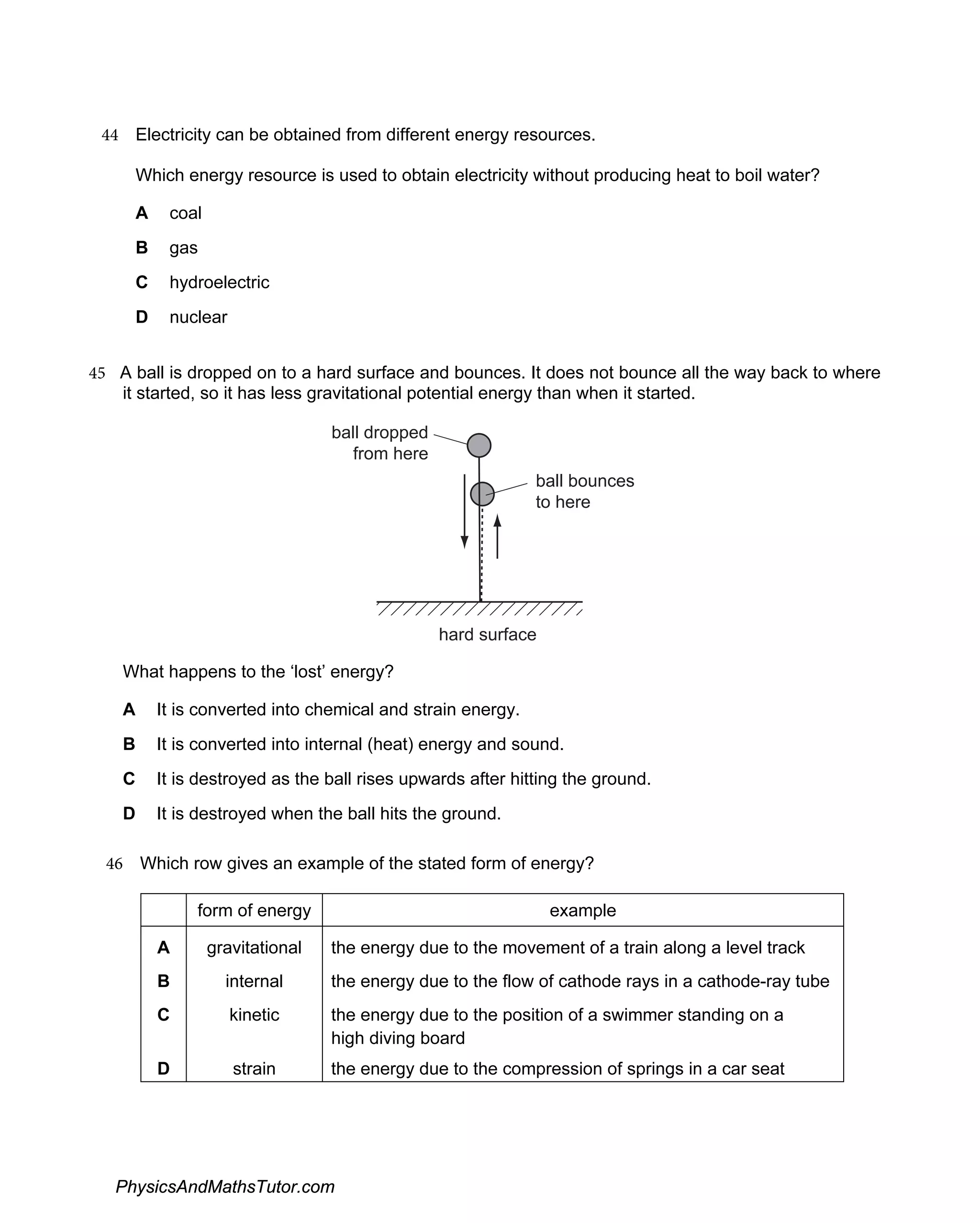 Energy, Work & Power (Multiple Choice) QP.pdf