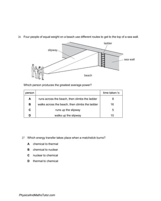 Energy, Work & Power (Multiple Choice) QP.pdf
