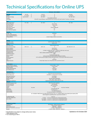 Revolutionize Your Power Backup with Our Online UPS System | PDF