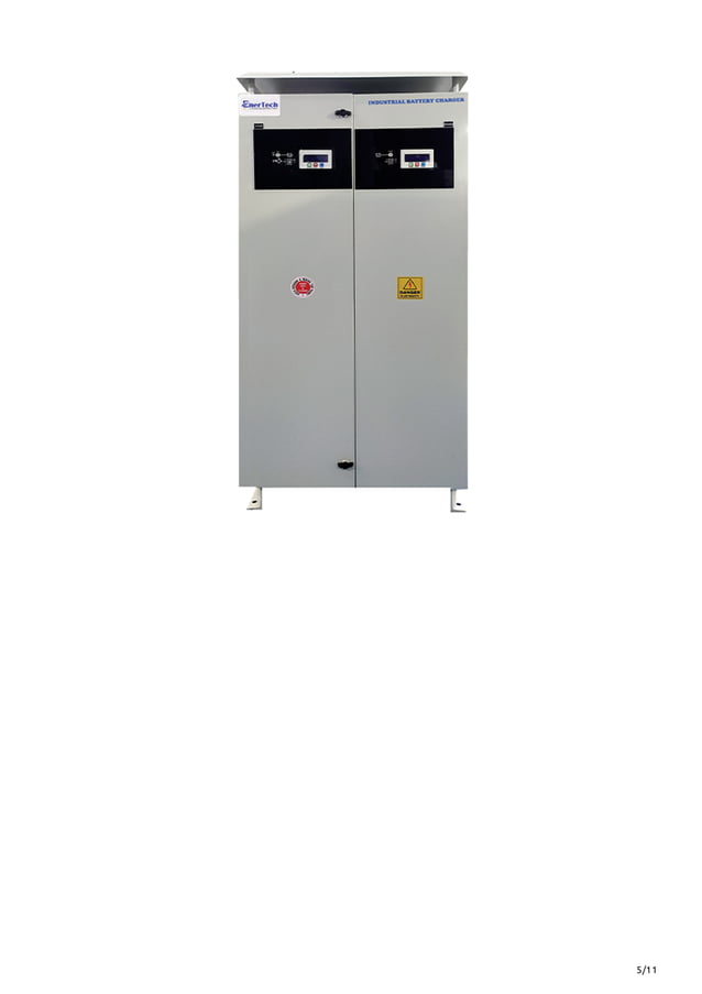Silicon Controlled Rectifier (SCR) Battery Charger - Enertech UPS | PDF ...
