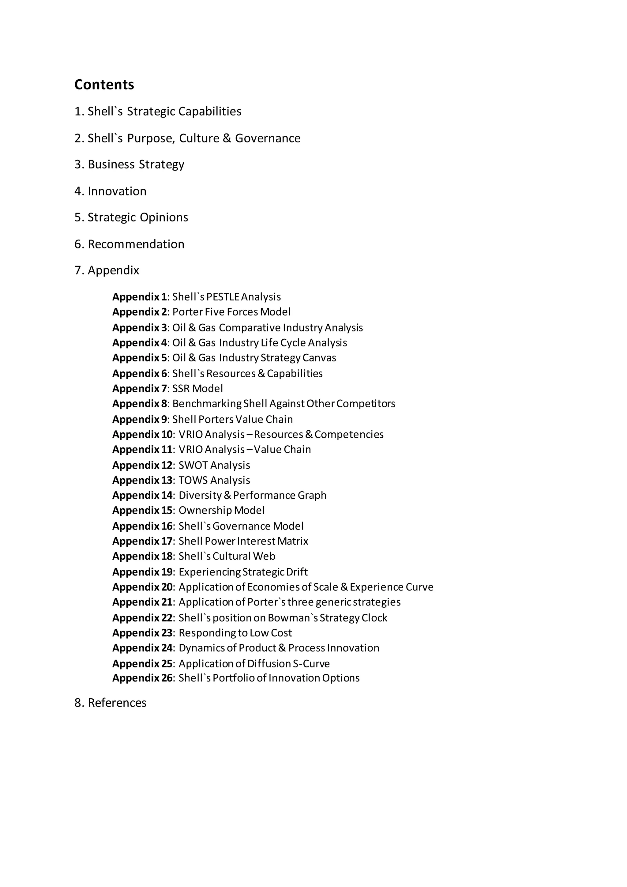 Shell - Strategy | DOCX