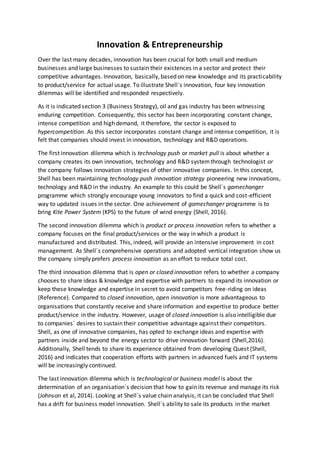 Shell - Strategy | DOCX