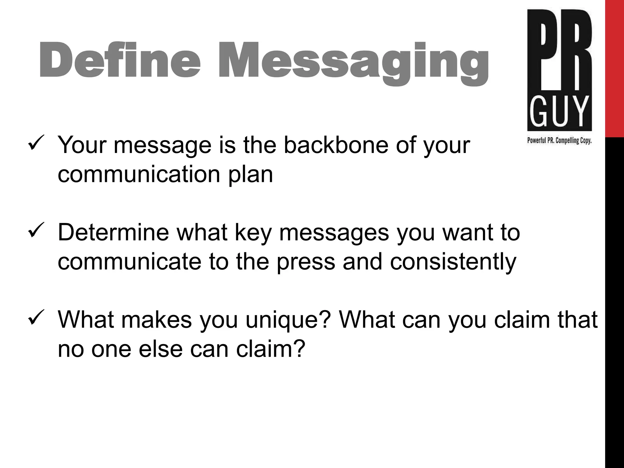 PR Tips for Startups | PPT | Free Download