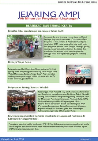Enewsletter Jejaring AMPL Juni 2018 | PDF