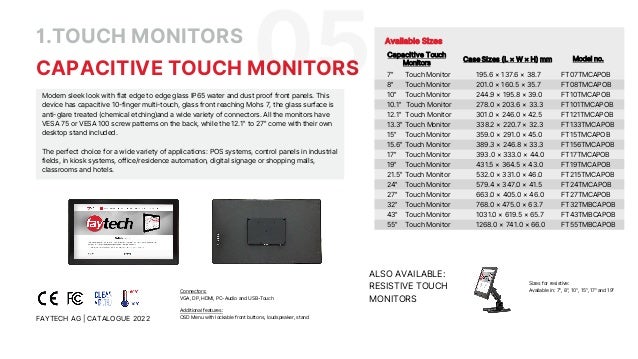 faytech Catalogue 2022 English | PDF