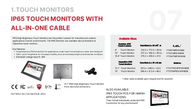 faytech Catalogue 2022 English | PDF