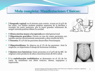 Enfemedad trofoblastica gestacional | PPTX