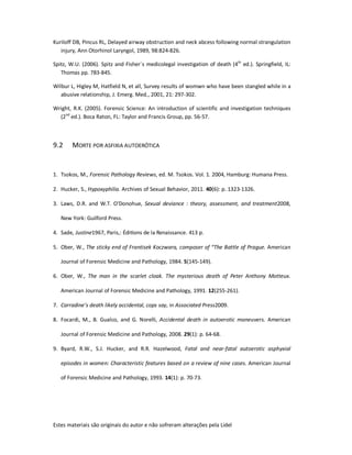 Enfermagem forense bibliografia | PDF | Injuries | Diseases and Conditions