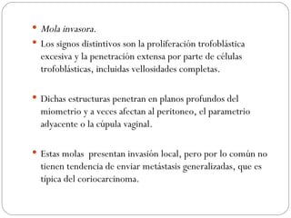 Enfermedad TrofobláStica Gestacional | PPT