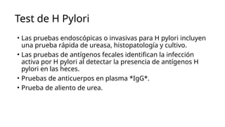 ENFERMEDAD ÁCIDO PÉPTICA GASTROENTEROLOGÍA | PPTX