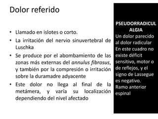 Enfermedad de columna no traumaticas | PPTX