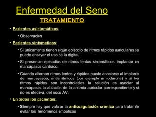 Enfermedad del nodo sinusal enfermo (snse) | PPT