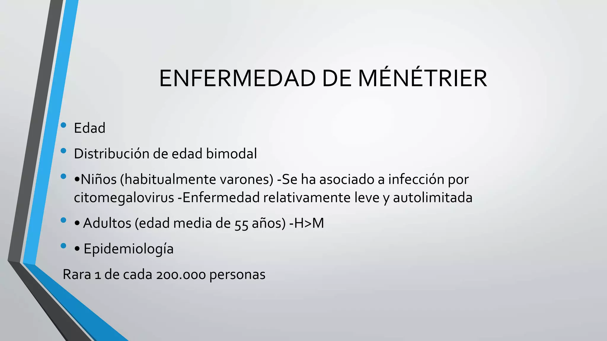 Enfermedad de menetrier | PPTX