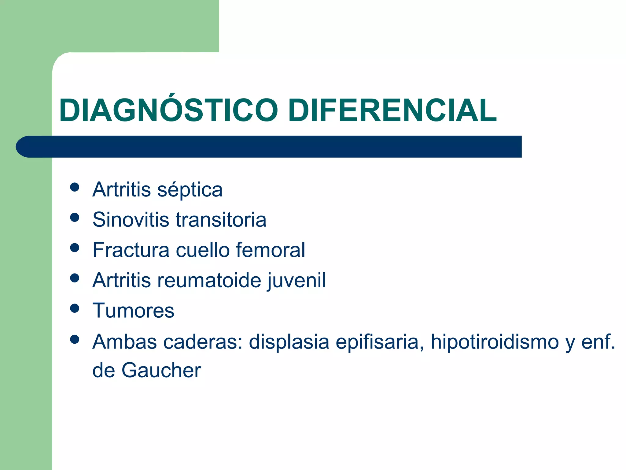Enfermedad de perthes | PPT