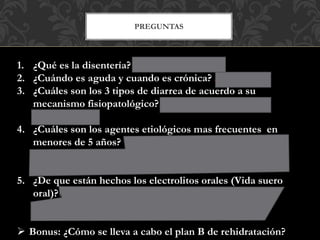 Enfermedad diarreica aguda | PPTX