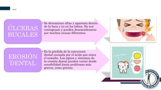 Enfermedades bucodentales | PPTX