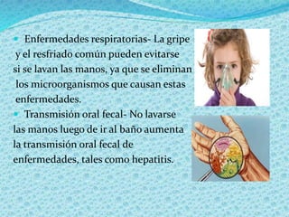 Enfermedades causadas por la mala higiene personal | PPTX