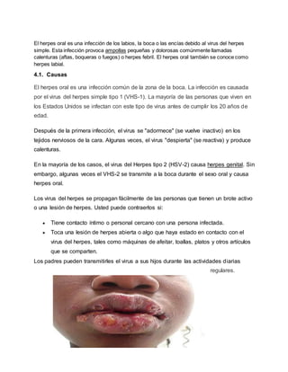 Enfermedades de la boca | DOCX