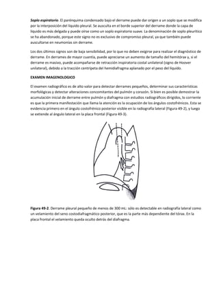 Enfermedades de la pleura | PDF