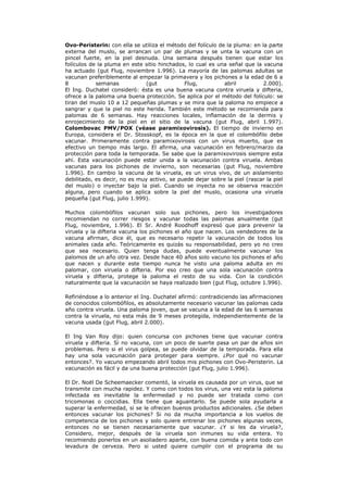 Enfermedades de las palomas | PDF