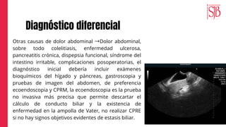enfermedades de la vesicula biliar y sus patologias. | PDF