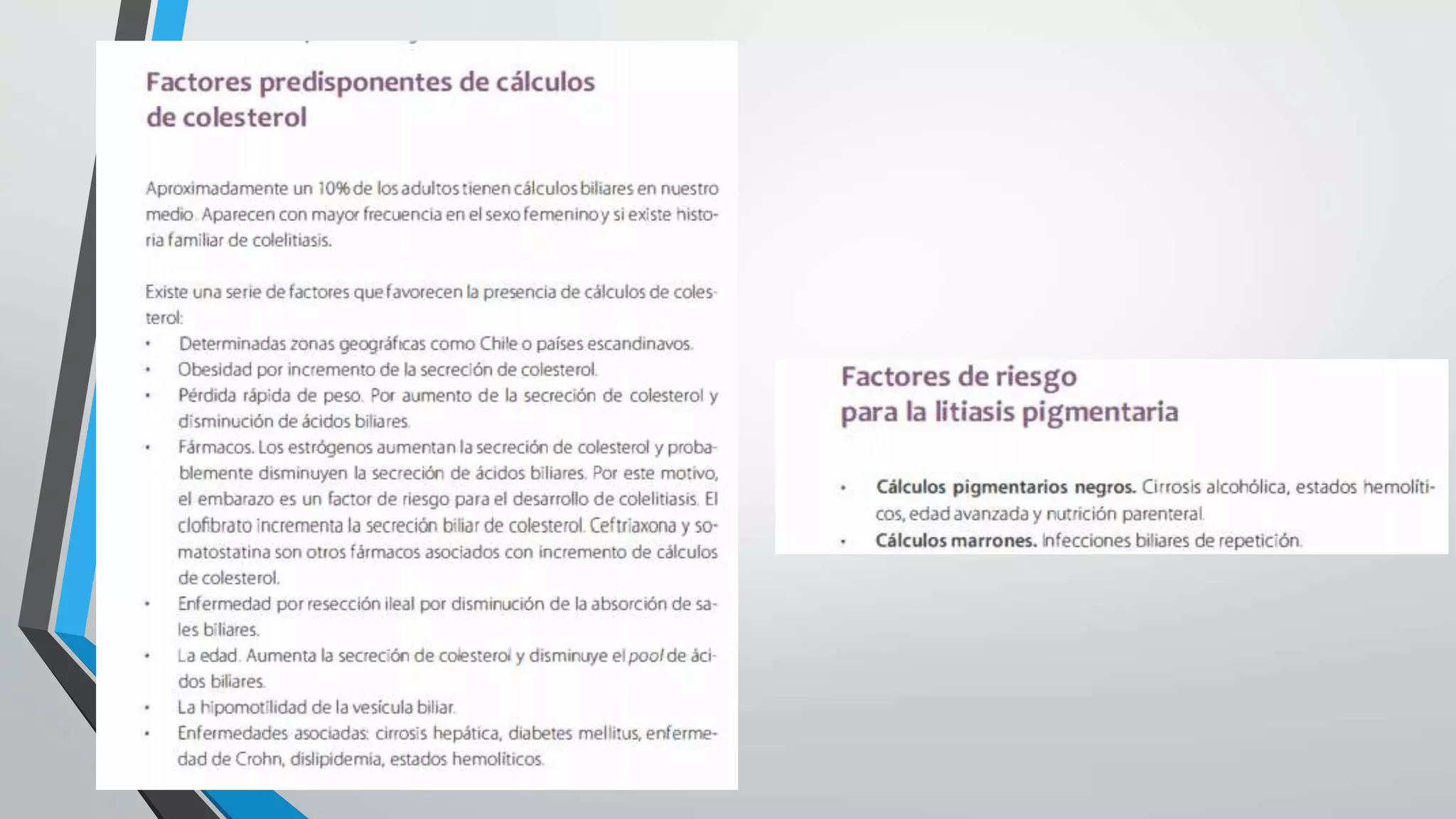Enfermedades de la vesicula biliar y conductos biliares cto digestivo | PPT
