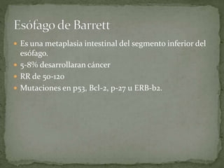 Enfermedades del esofago | PPTX