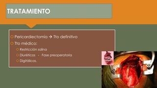 Enfermedades del pericardio | PPTX